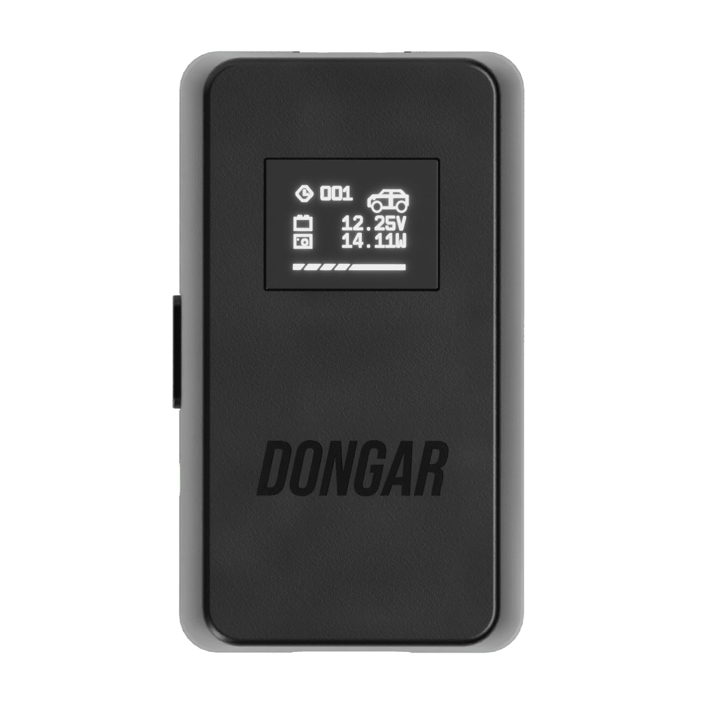 Dongar Classic+ — Dash Cam Adapter with OLED Display | 18W USB-C ...